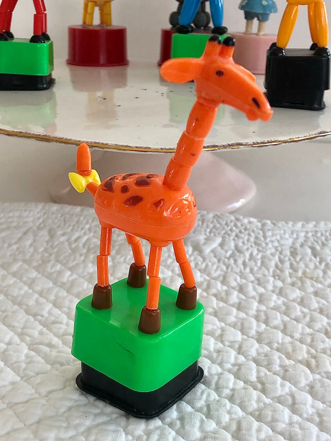 Vintage Push Puppet/vintage Collapsible Push Toy/kohner Push - Etsy