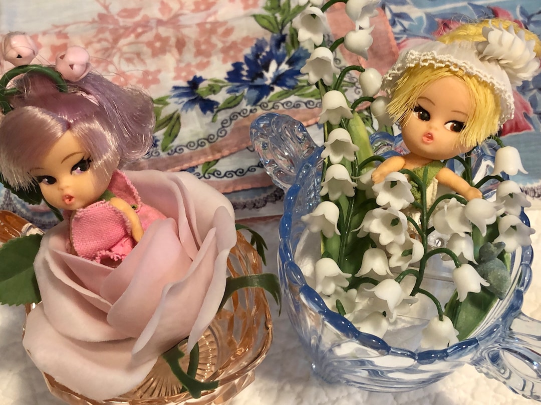 Vintage Flower Darling Doll/hasbro Flower Darling Dolly /hasbro Flower ...