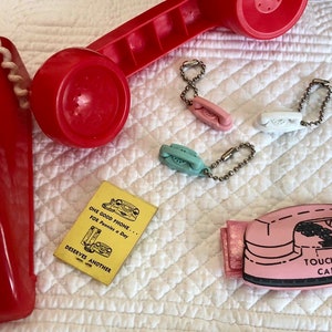 Princess Phone Key Chain/princess Phone Rain Bonnet/princess Phone ...