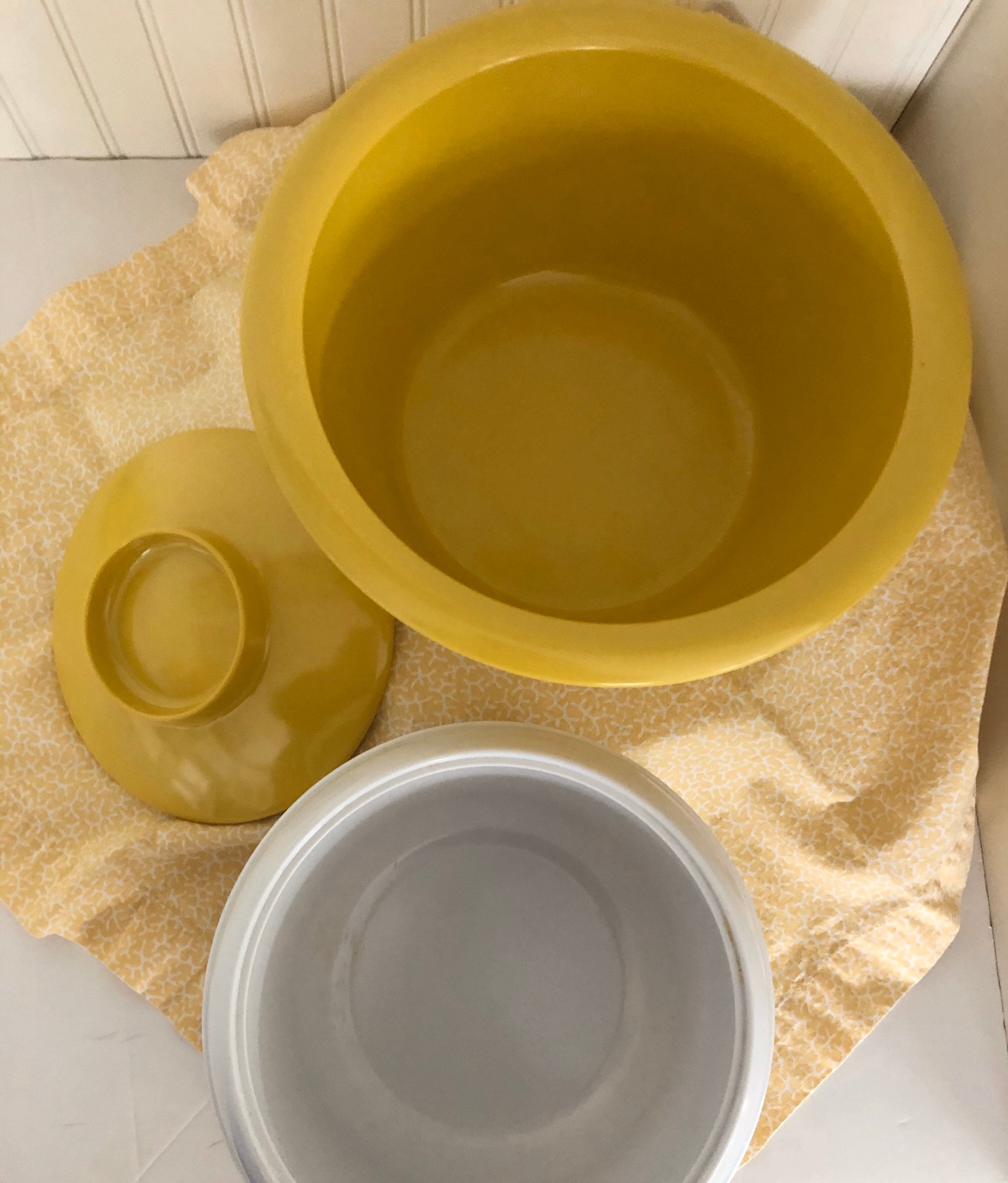 Vintage Kenro Ice Bucket/melmac Yellow Ice Bucket/mid Century | Etsy