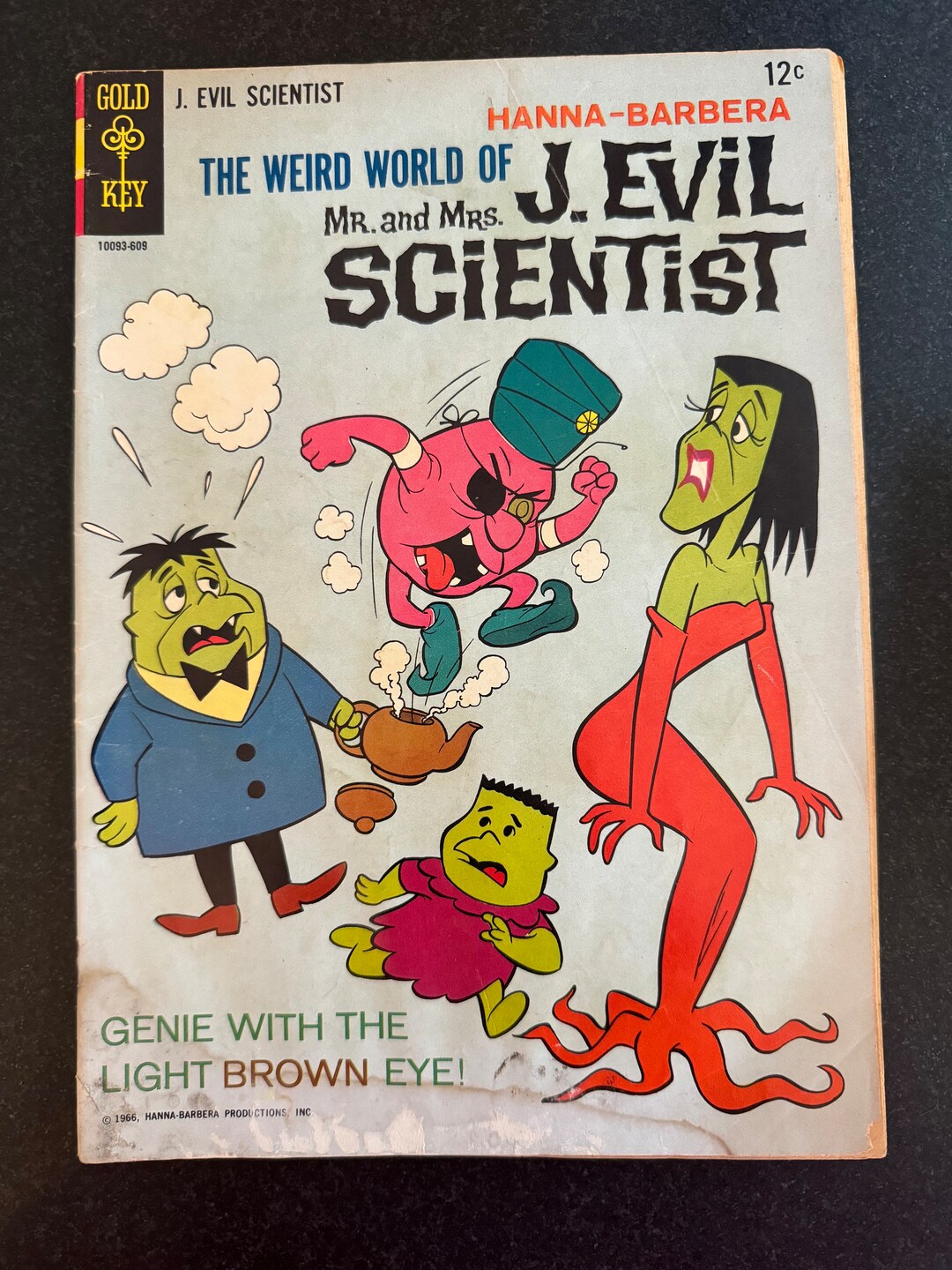 Vintage Weird World of Mr J. Evil Scientist Comic Book/mr & Mrs Evil ...