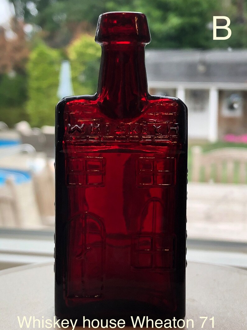 Vintage Wheaton Bottles/wheaton NJ Mini Bottle/mini Glass - Etsy