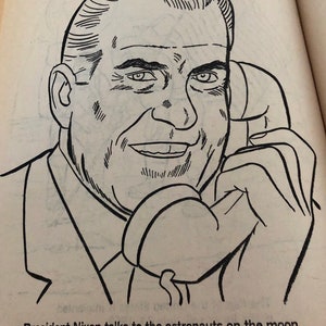 Apollo 11 Coloring Book/coloring Book Moon Landing/moon - Etsy
