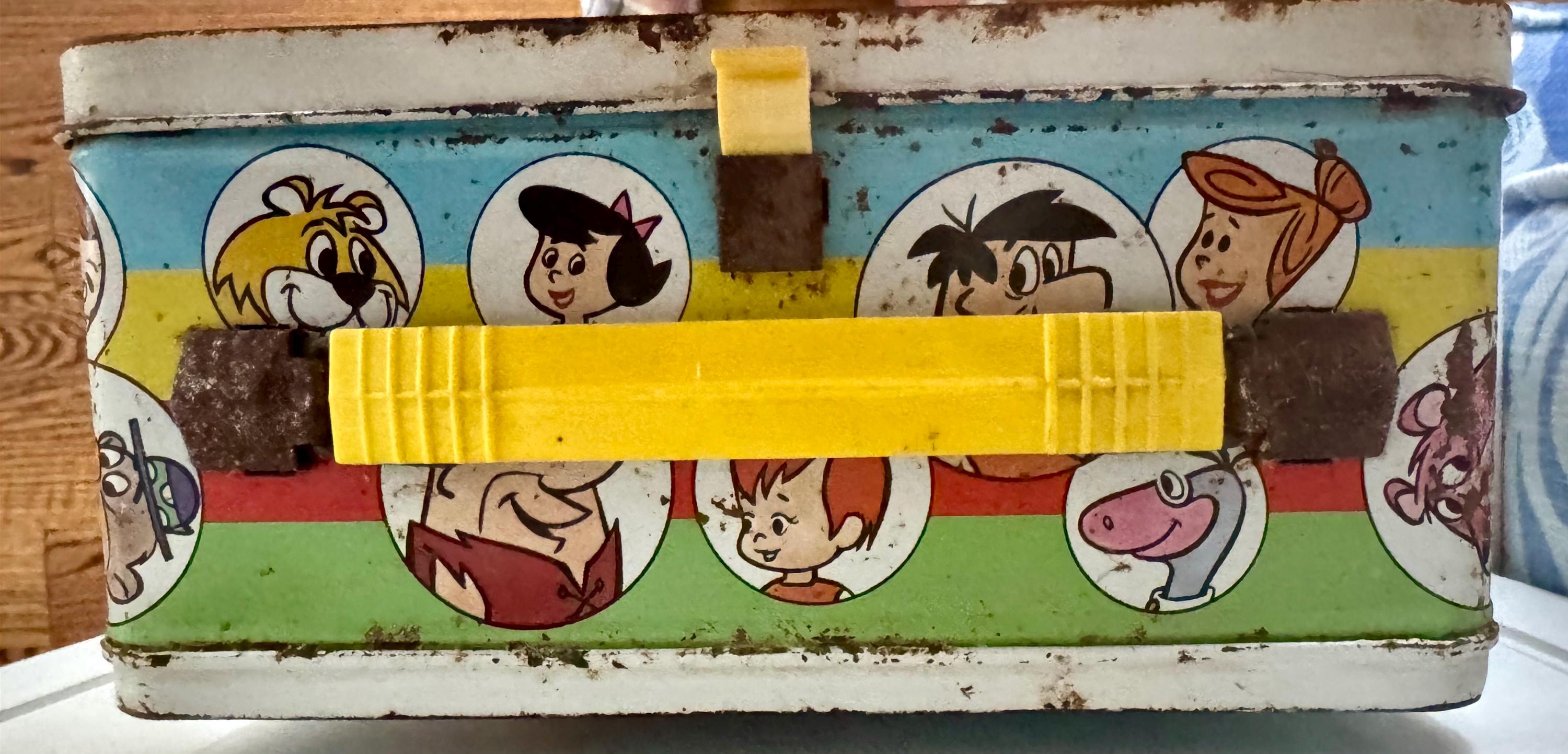 Vintage 1977 Flinstones Yogi Bear Lunchbox /funtastic World Hanna ...