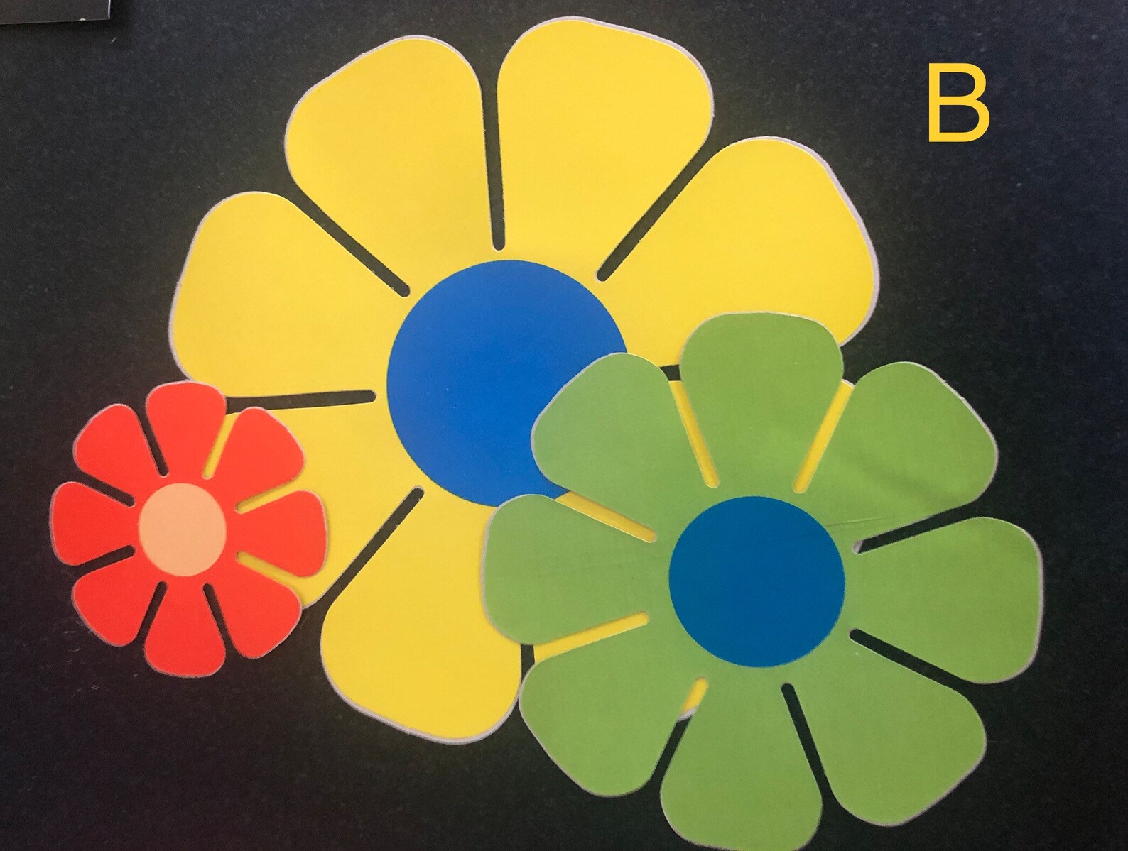 Vintage Flower Power Flower Stickers/groovy 1970s Flowers/vintage ...