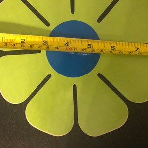 Vintage Flower Power Flower Stickers/groovy 1970s Flowers/vintage ...