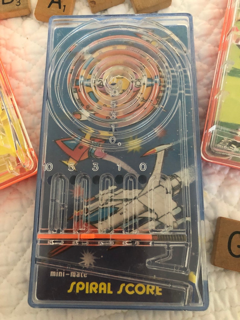 Mini Mate Pinball/hand Held Pinball/mini Pinball/basketball - Etsy