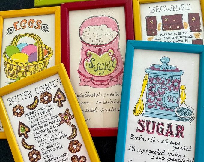 Vintage Soovia Janis Prints/jacque Pati Kitchen Art Print/jacque Pati ...