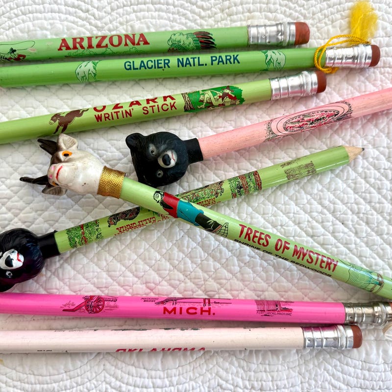 Threaded Pencil - Etsy
