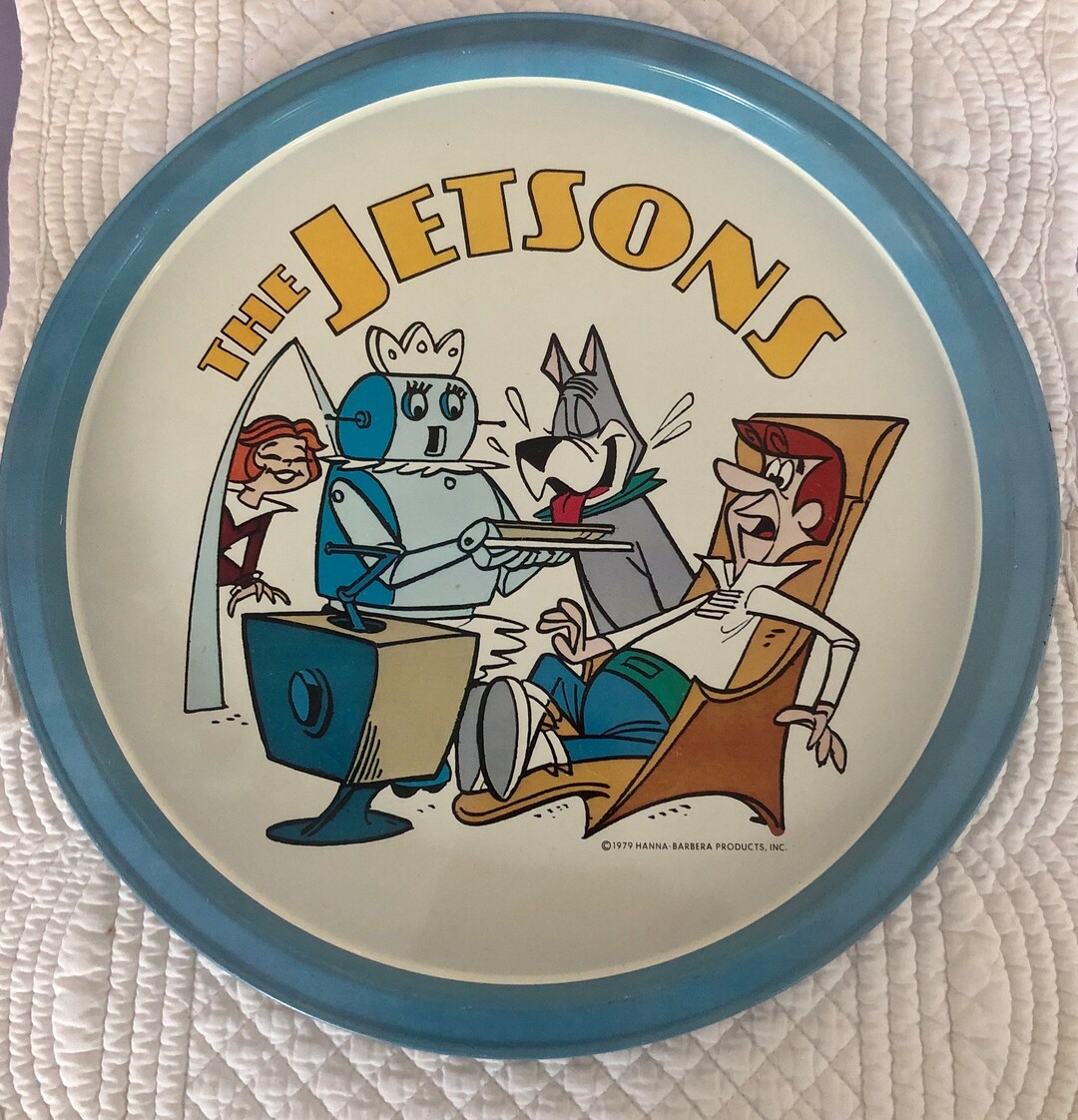 Vintage Jetsons Tin Serving Tray/vintage Jetsons/george Jetson and Jane ...