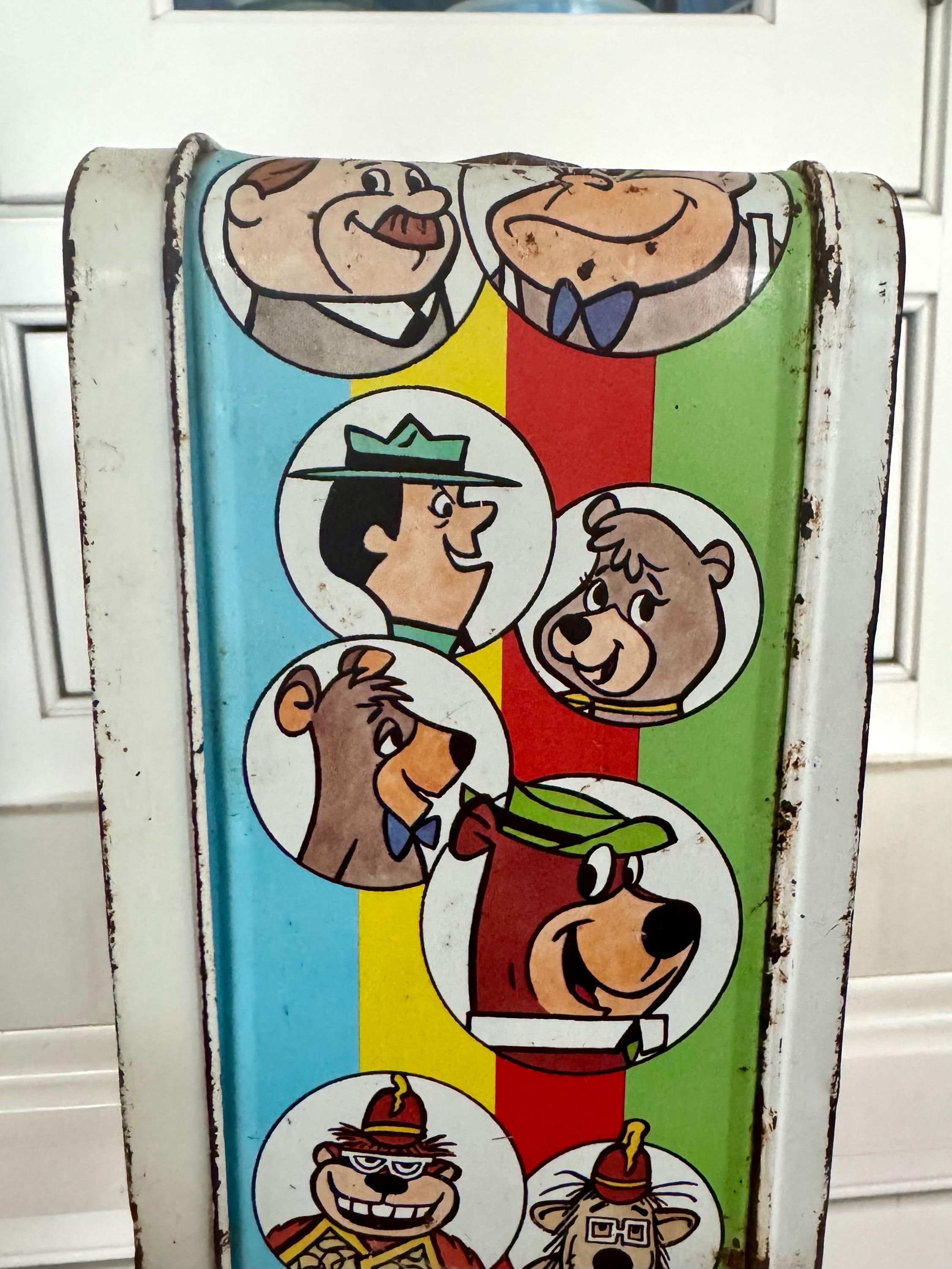 Vintage 1977 Flinstones Yogi Bear Lunchbox /funtastic World Hanna ...