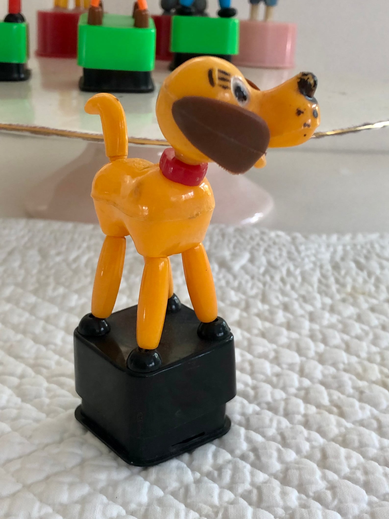 Vintage Push Puppet/vintage Collapsible Push Toy/kohner Push - Etsy