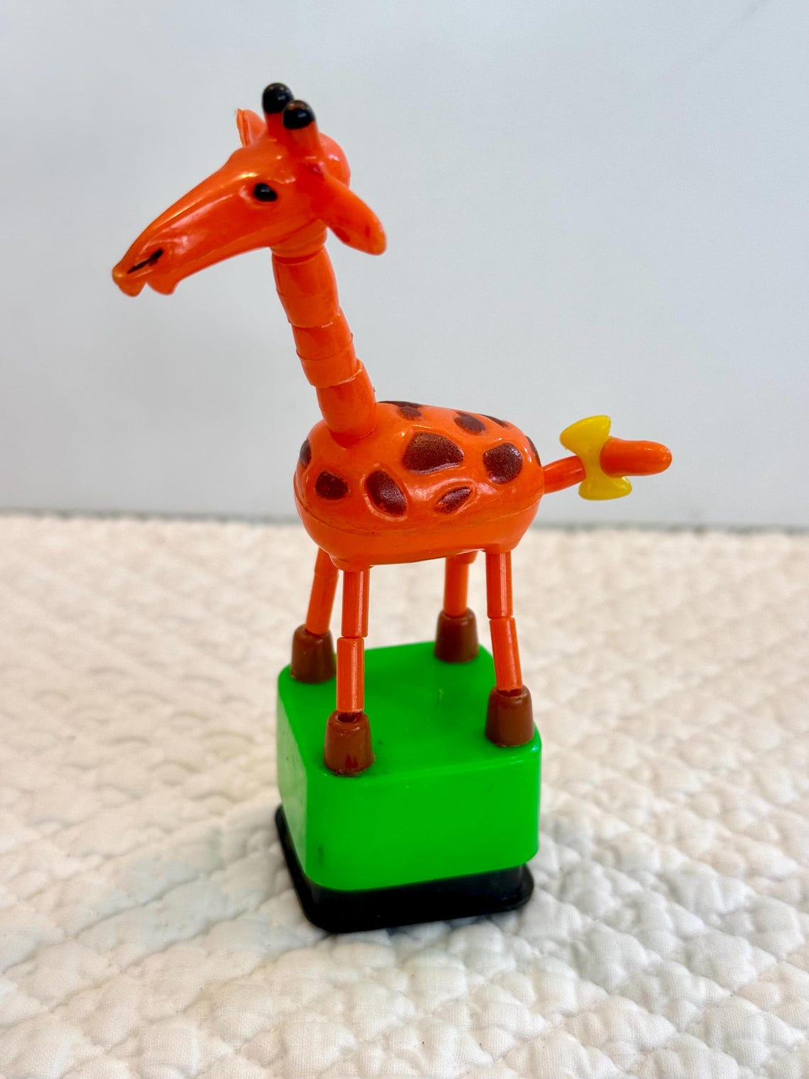 Vintage Push Puppet/vintage Collapsible Push Toy/kohner Style Push ...