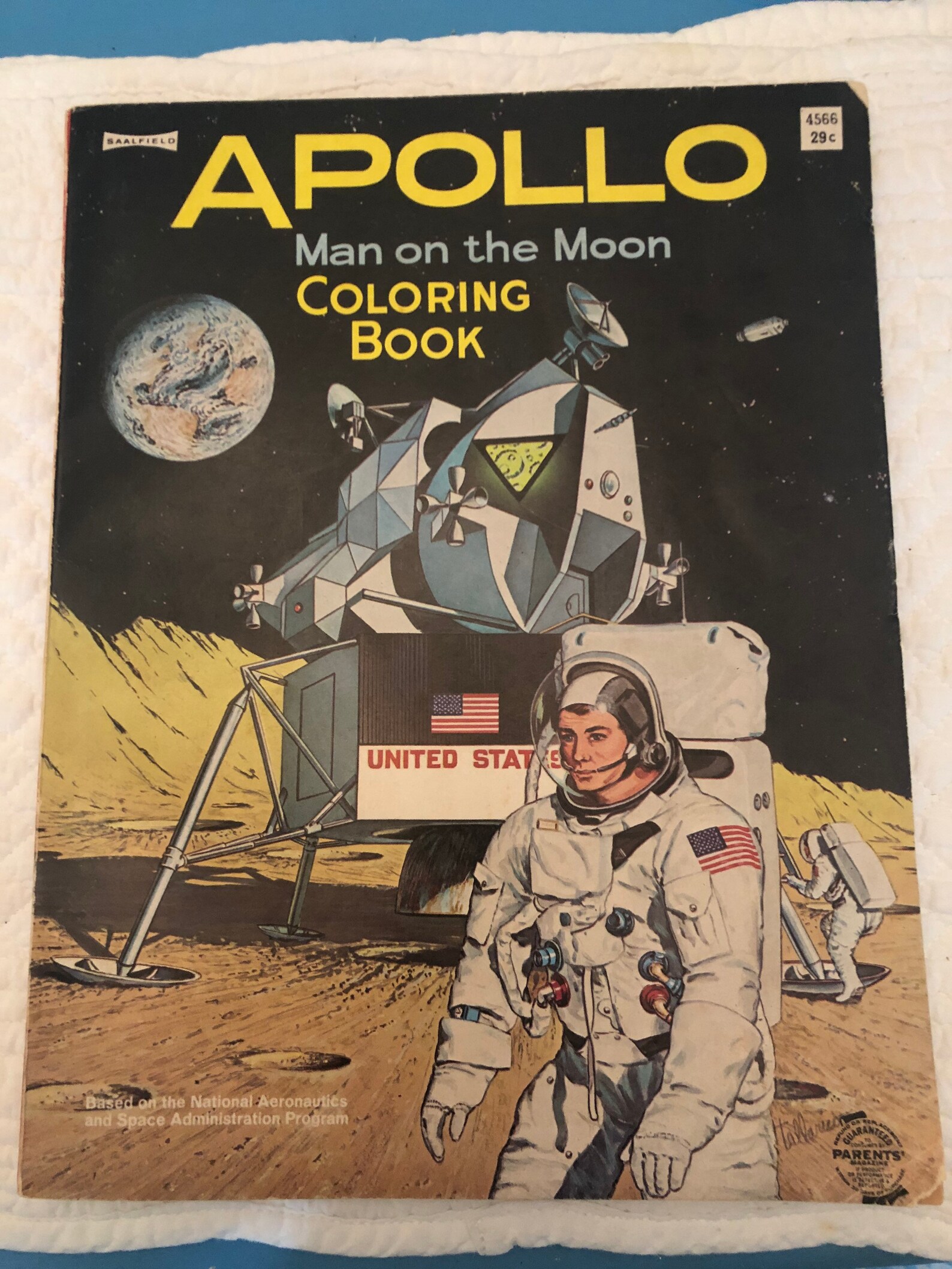 Apollo 11 coloring book/coloring book moon landing/moon | Etsy
