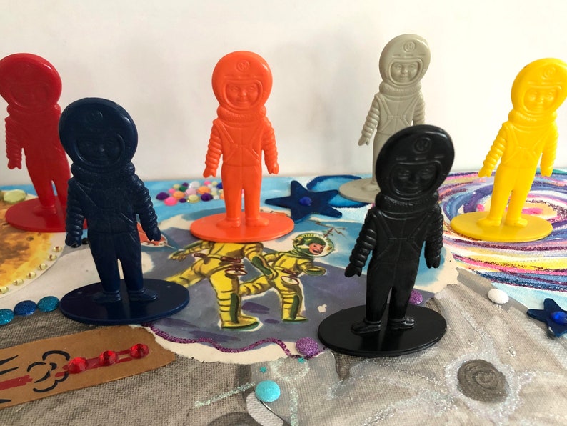 Vintage Spaceman Remco Toy/vintage Spaceman Game Piece/vintage Toy ...