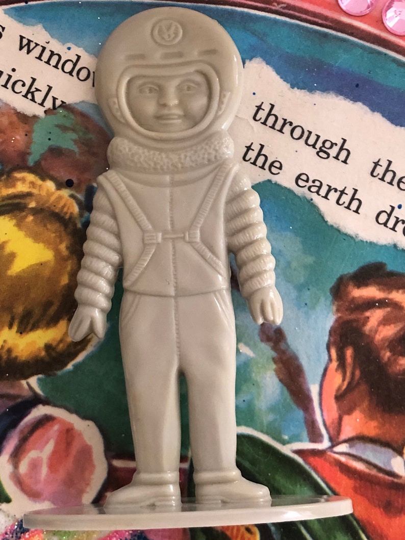 Vintage Spaceman Remco Toy/vintage Spaceman Game Piece/vintage Toy ...