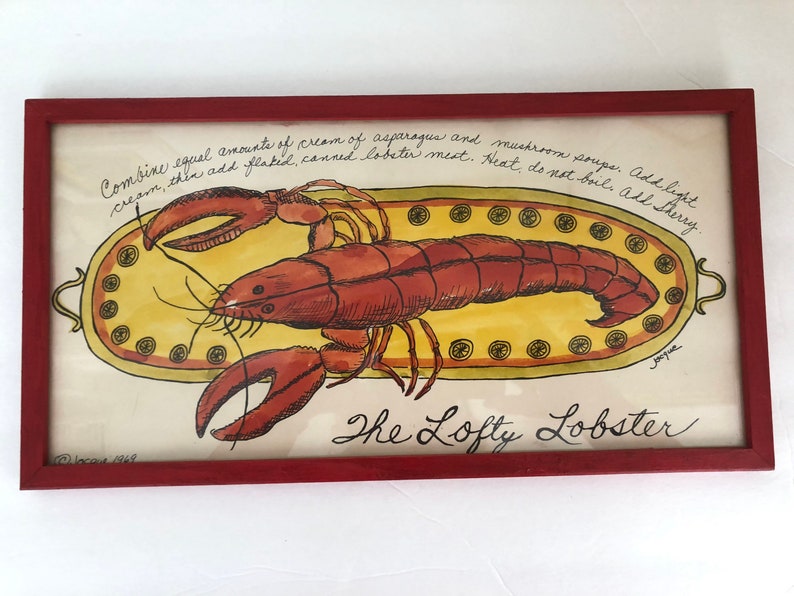 Vintage Soovia Janis Prints/jacque Pati Kitchen Art - Etsy