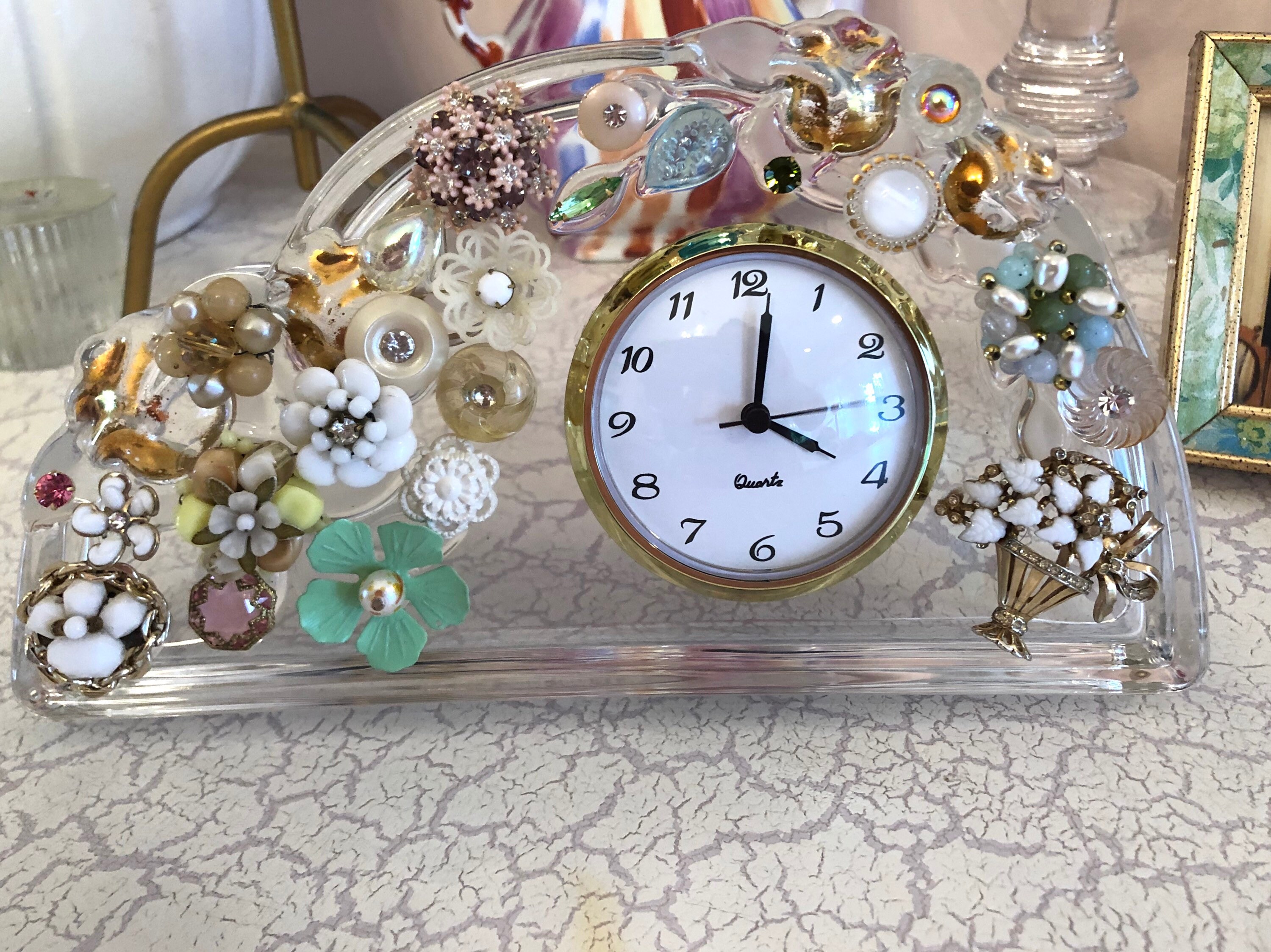 Marcel Quartz Vintage Dome German Mantel Clock, Made In West Germany ...