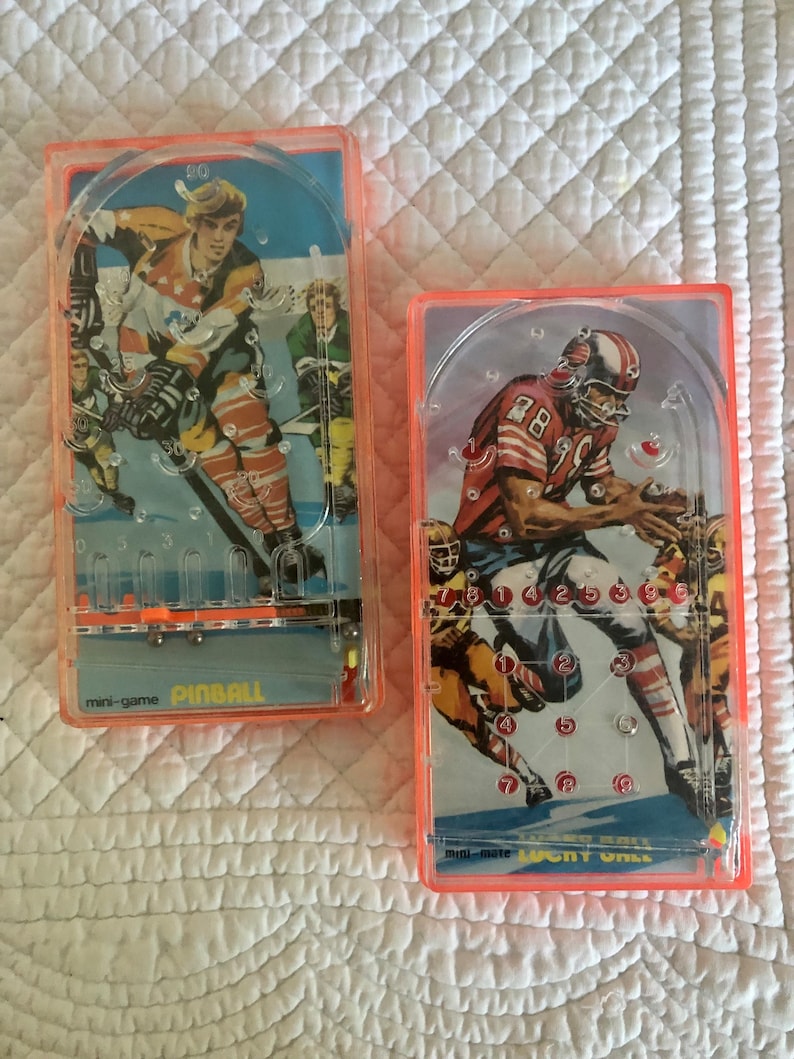 Mini Mate Pinball/hand Held Pinball/mini Pinball/basketball - Etsy