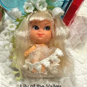 Liddle Kiddles Doll Mattel/ Liddle Kiddles Kologne/orange Blossom ...