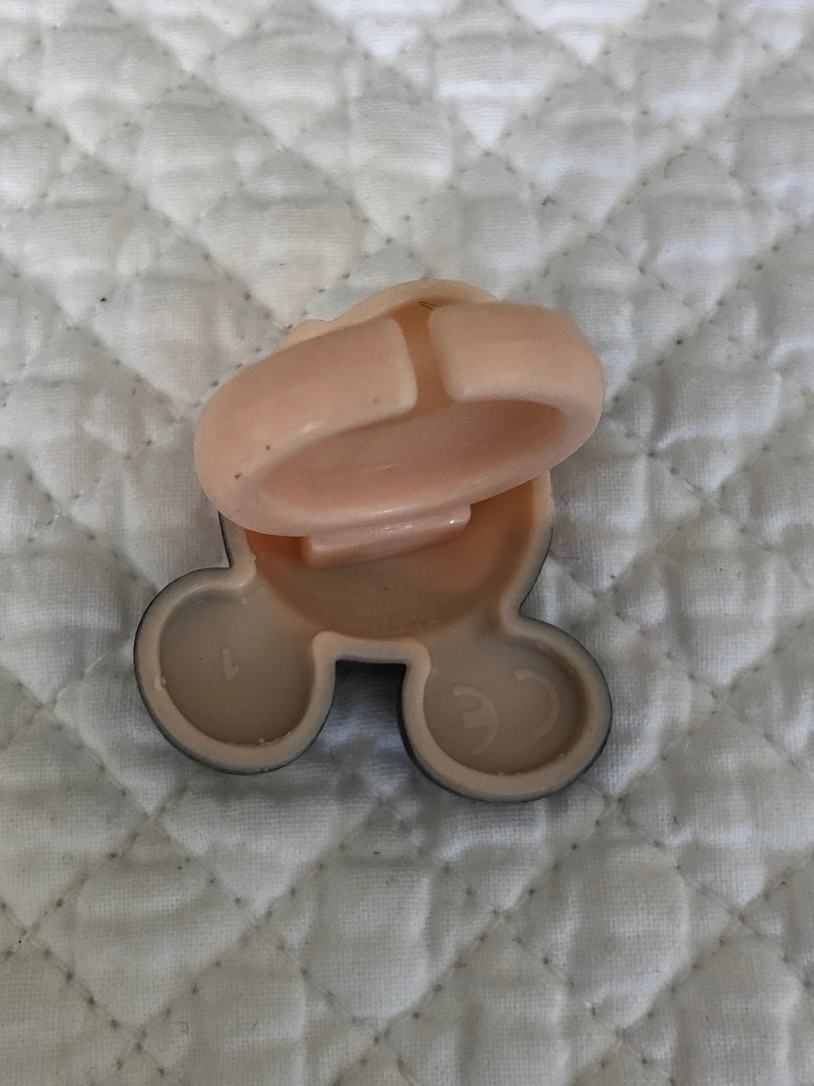 Mickey Minnie Mouse Ring/vintage Plastic Mickey Minnie Mouse - Etsy