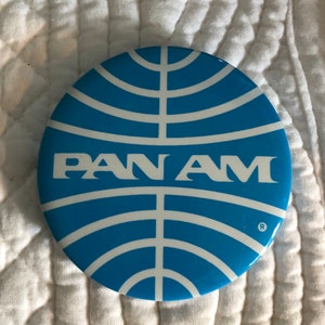 Vintage Pam Am Pin/authentic Pam Am Airline Pin/pan Am Advertising/pam ...