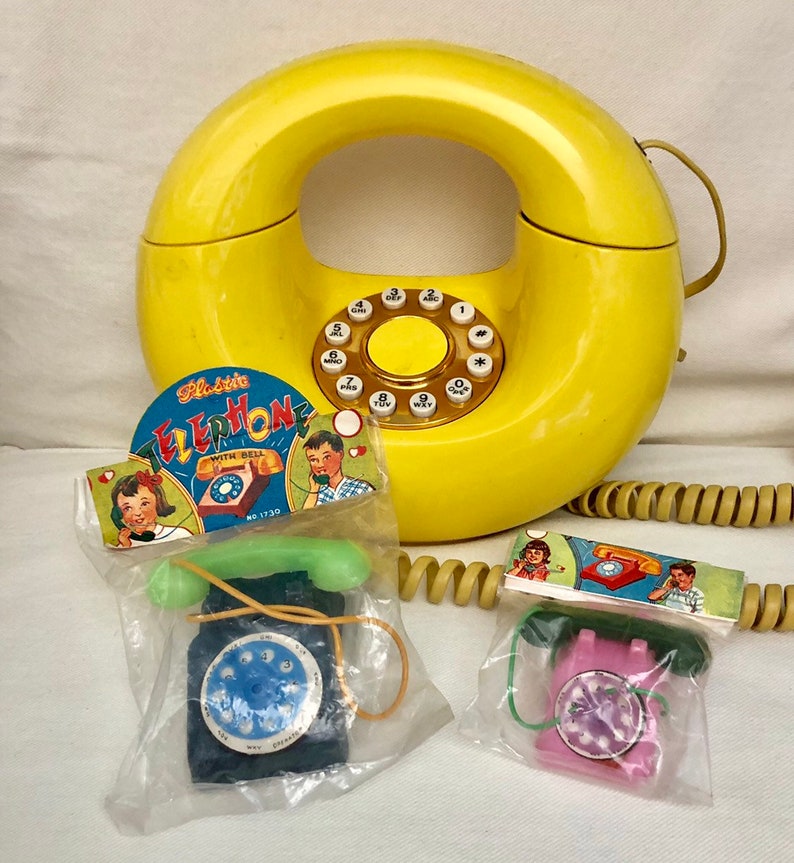 Vintage Mini Plastic Toy Telephone/made in Japan Toy - Etsy Israel