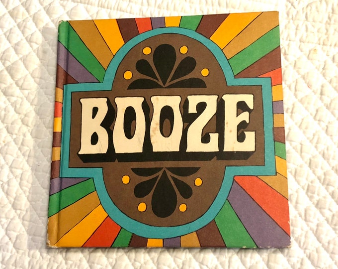 The Booze Book/hippy Cocktails/groovy Cocktail Recipes/ - Etsy