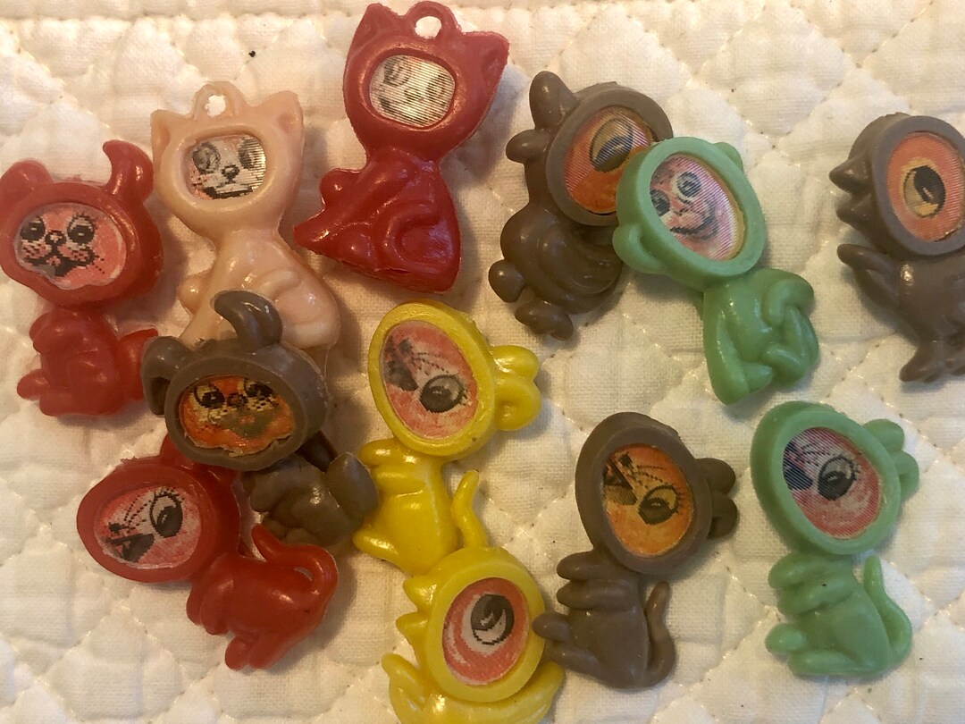 Vintage Vari View Flicker Pins/cracker Jack Flicker Charms/vintage ...