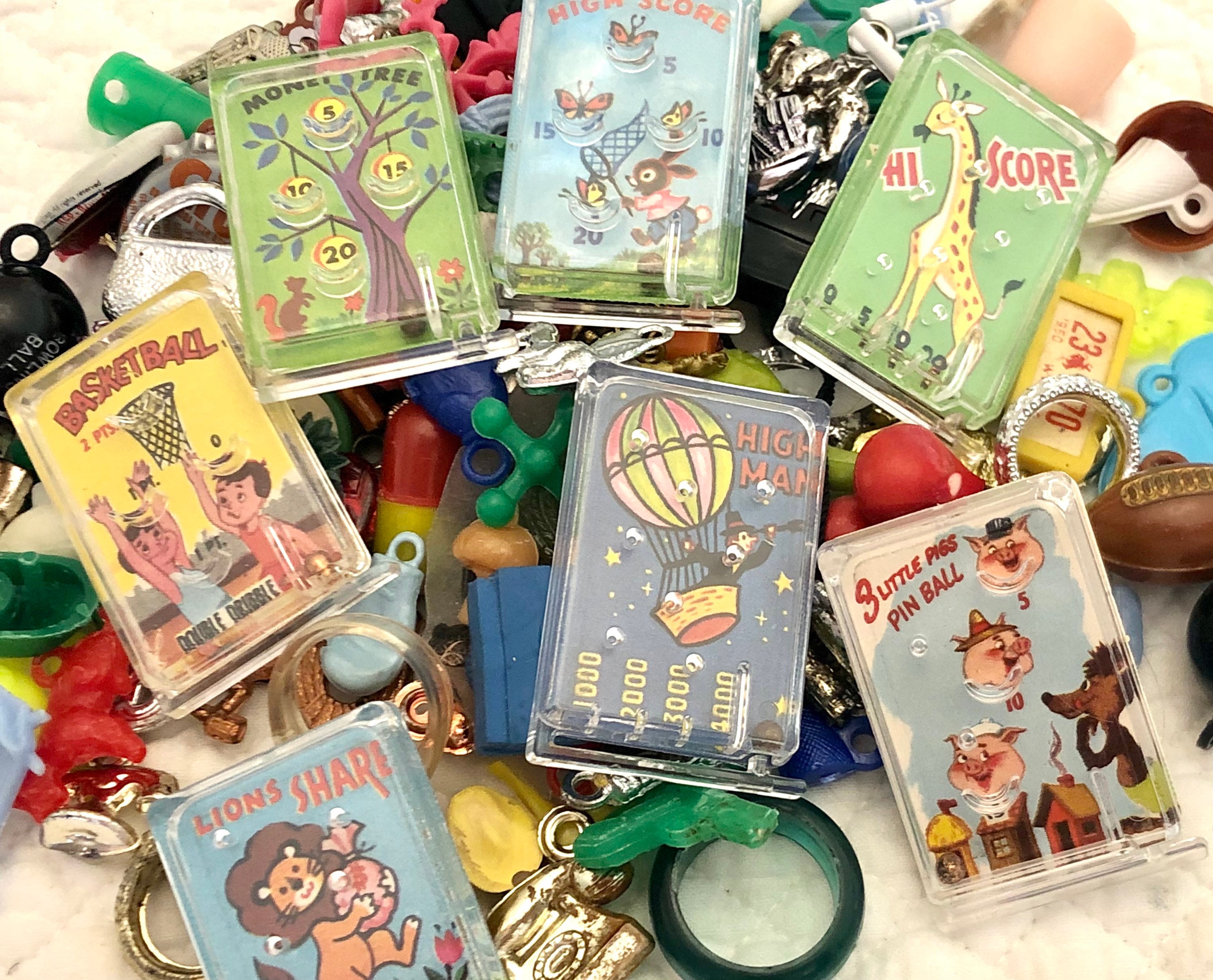 Vintage Cracker Jack Toy Prize Pinball Game/cracker Jack Toy/cracker ...