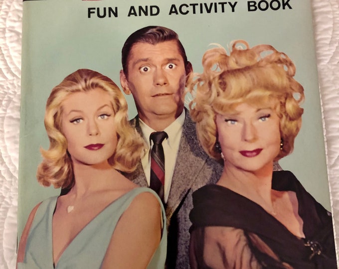 Bewitched Activity Book/bewitched Coloring Book/elizabeth - Etsy