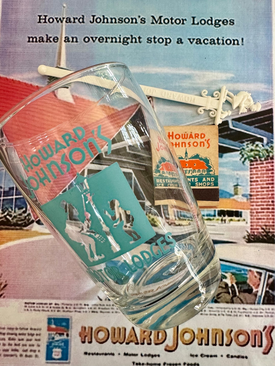Vintage Howard Johnsons Memorabilia/hojos Time Capsule/howard - Etsy