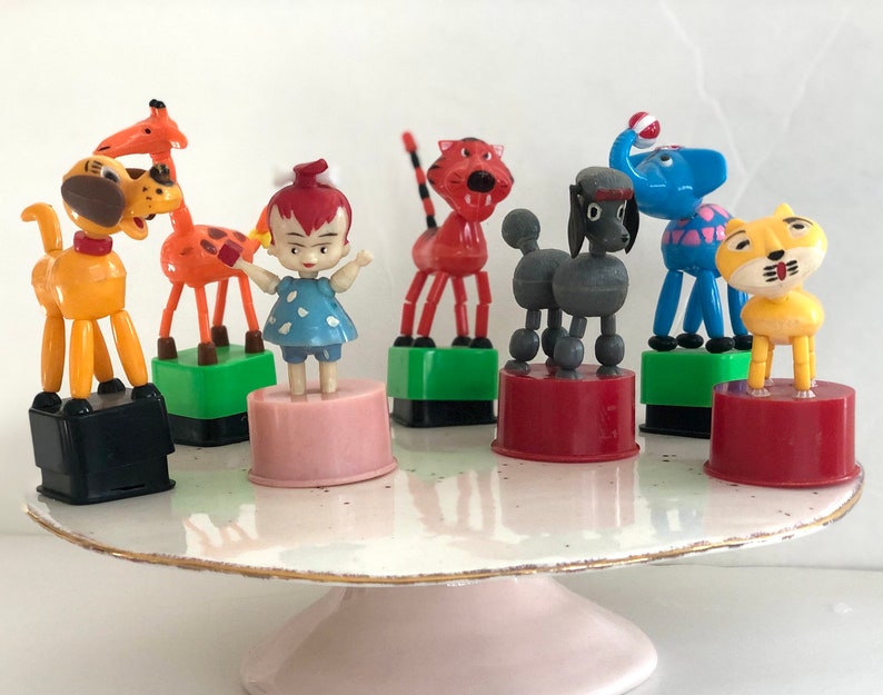 Vintage Push Puppet/vintage Collapsible Push Toy/kohner Push - Etsy