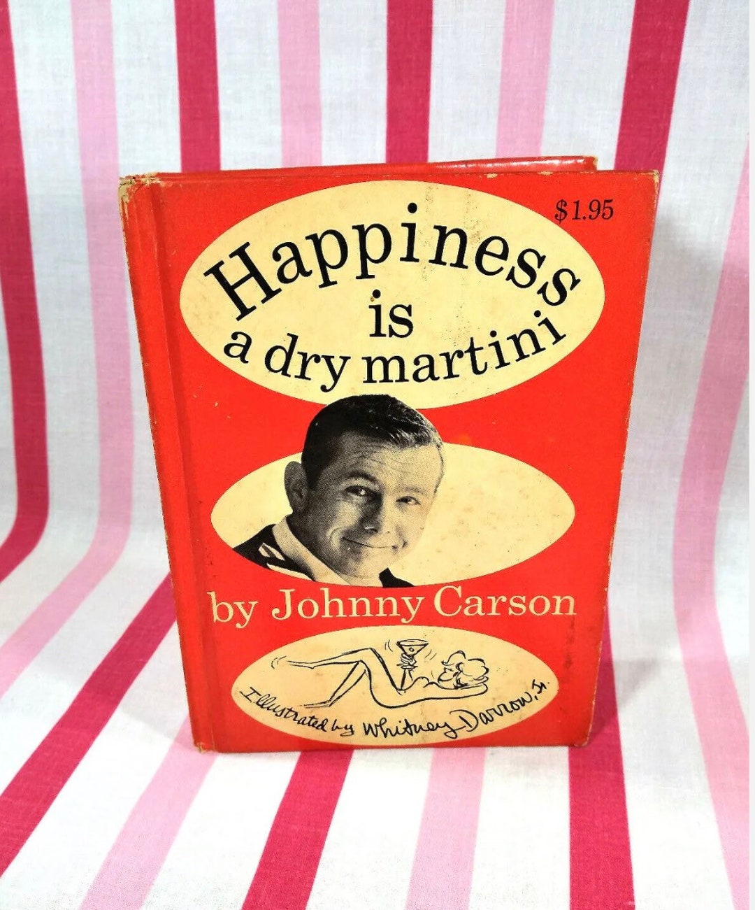 Vintage Johnny Carson Book/happiness Is/1960s Sexy Joke Book ...