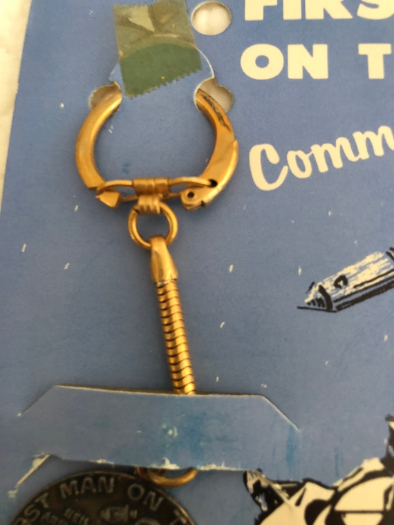 Apollo 11 moon landing keychain/souvenir moon landing… - Gem