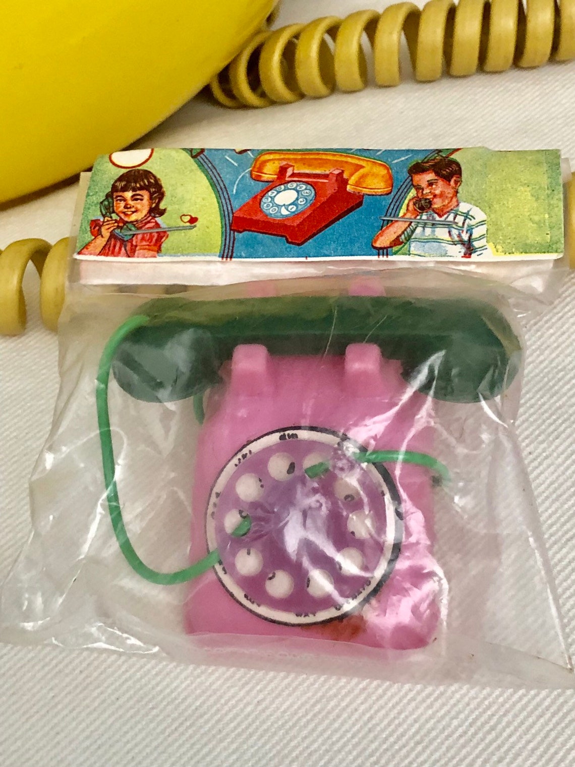 Vintage Mini Plastic Toy Telephone/made in Japan Toy - Etsy