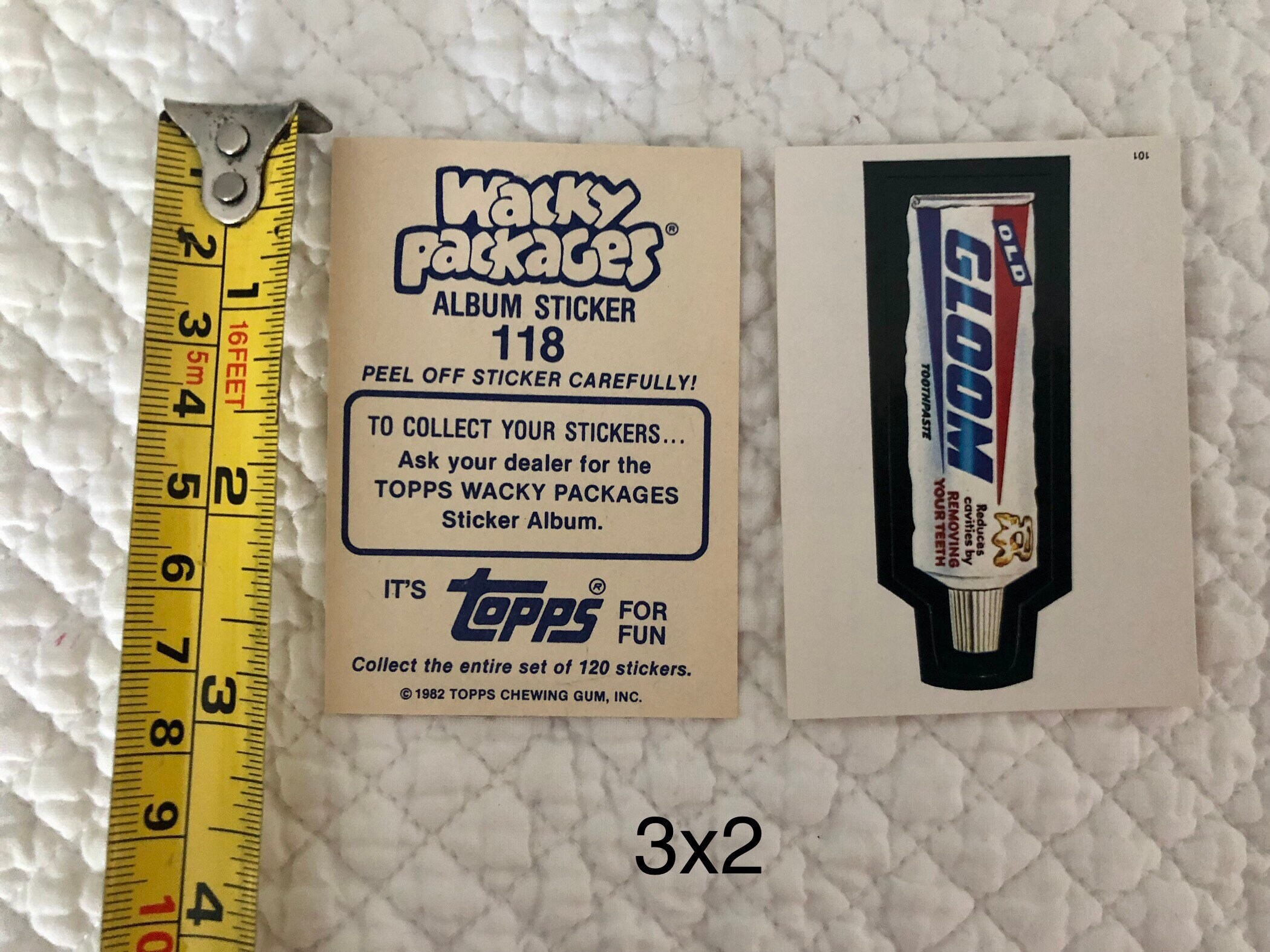 Vintage Wacky Pack Cards 4pc/wacky Pack Cards/1980s Wacky - Etsy