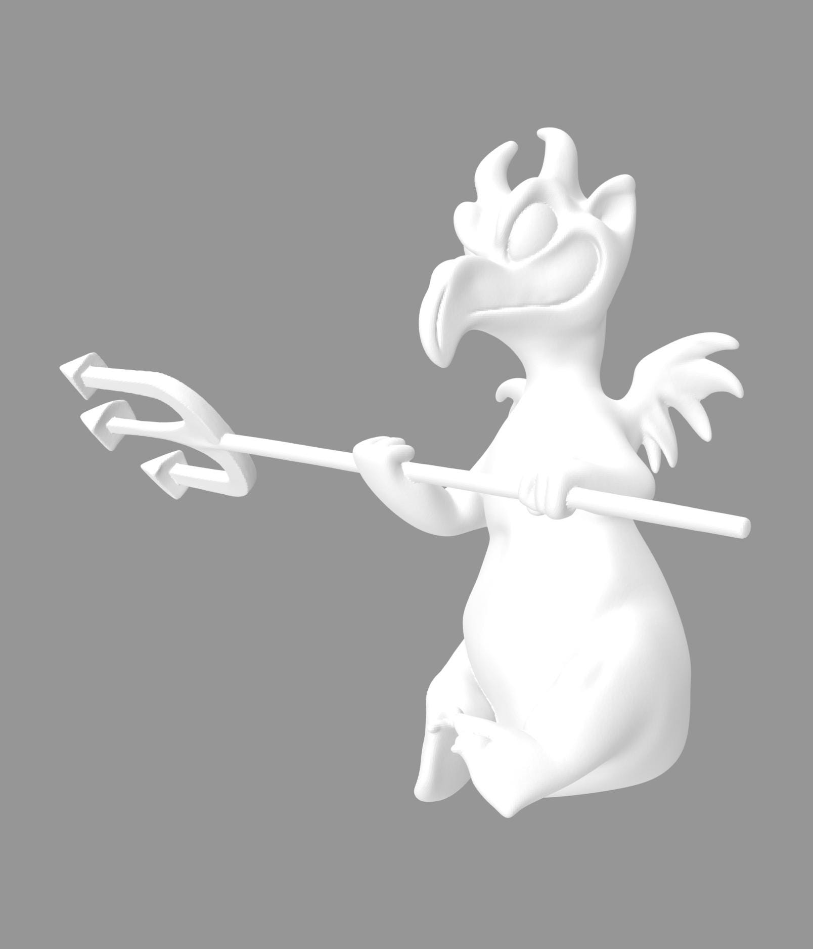 Mr. Toad's Wild Ride Devil 3D Model - Etsy