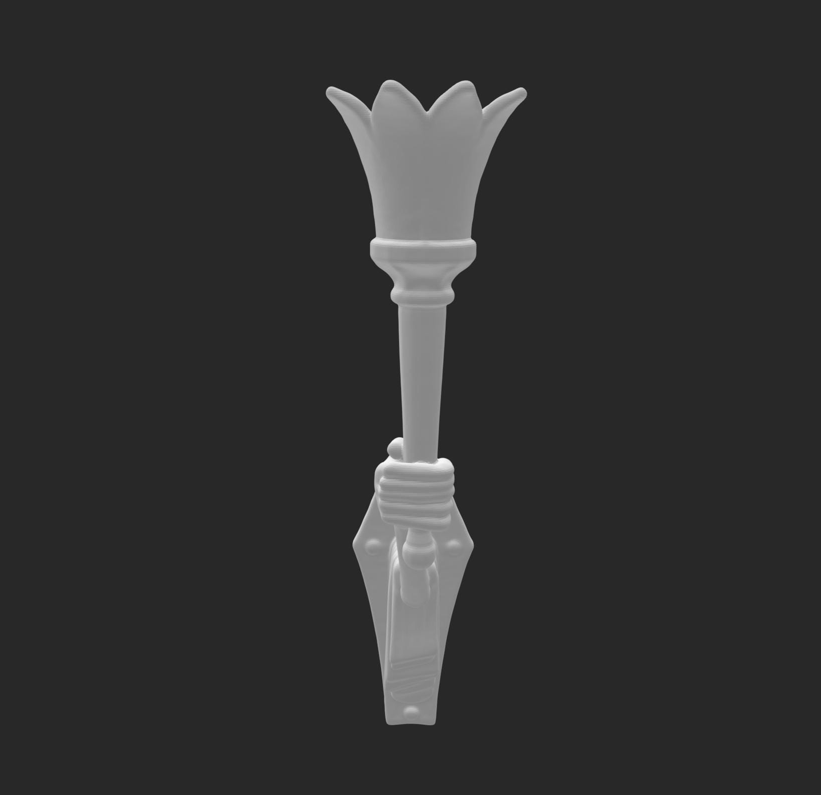 Haunted Mansion Wall Sconce 3D Model - Etsy