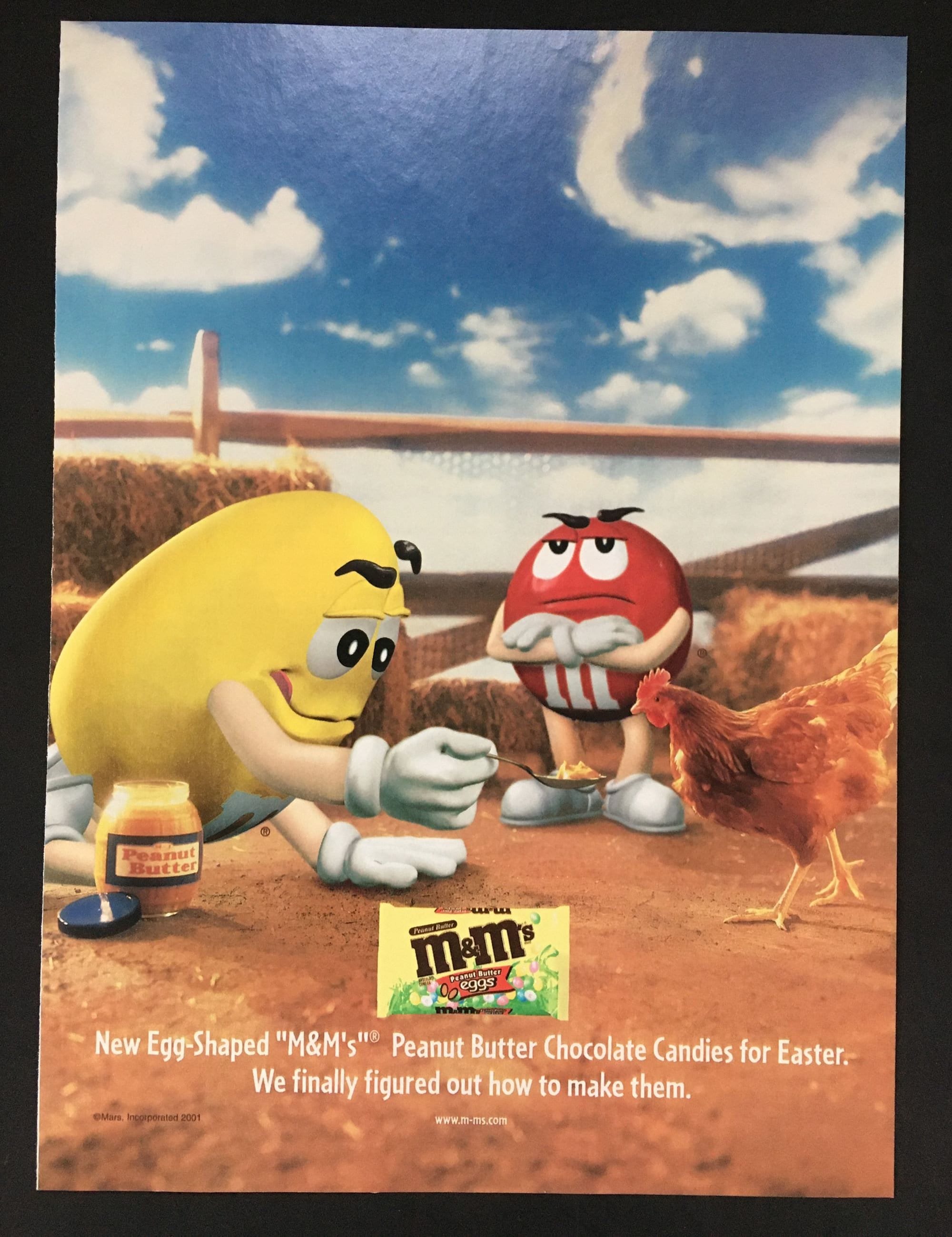 4 Vintage CANDY Magazine ADS Print Advertisements Easter Candies M&m's ...