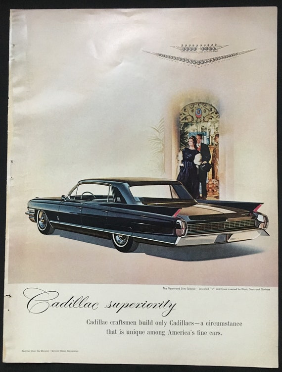 Digital Prints Cadillac Superiority 1960s Magazine Ad Print Prints Art ...