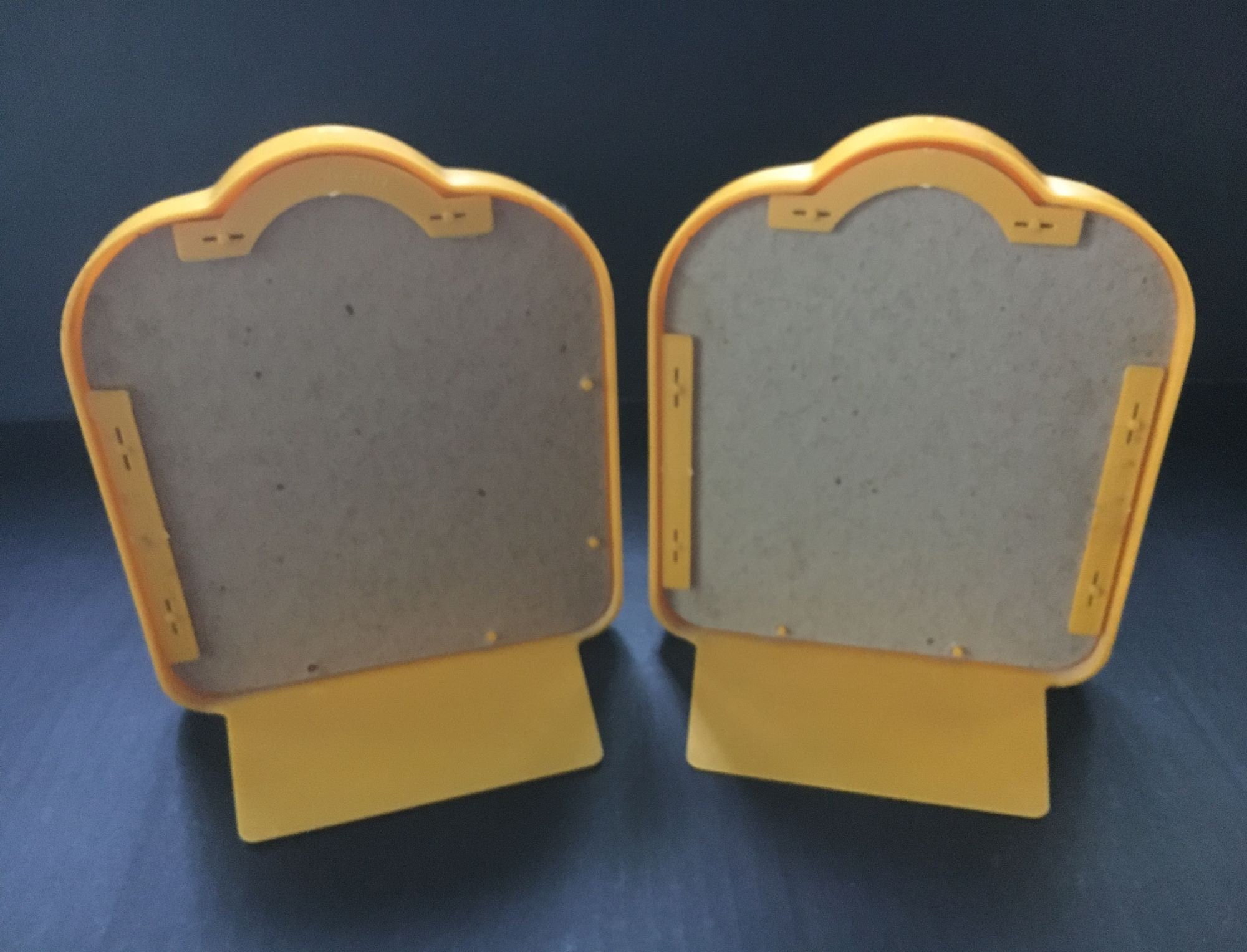 Vintage 1980 SESAME STREET Book Ends Jim Henson MUPPETS Bookcase Shelf ...