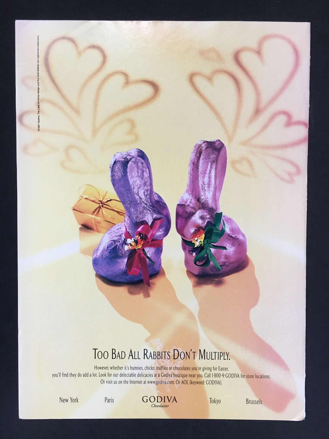 4 Vintage CANDY Magazine ADS Print Advertisements Easter Candies M&m's ...