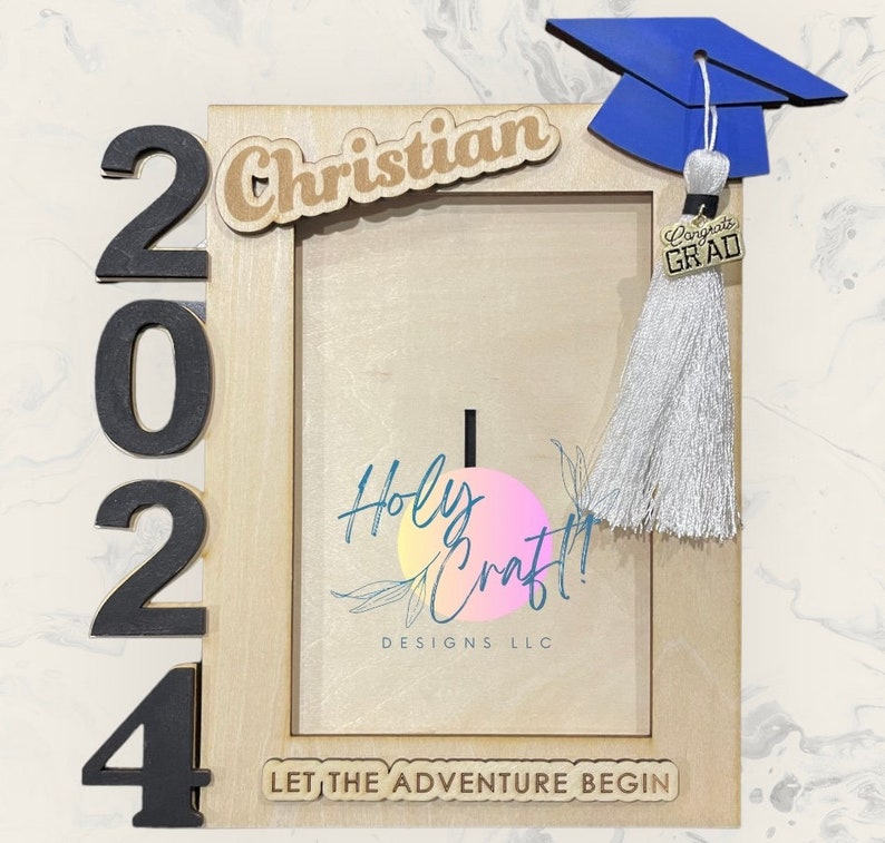 Graduation 2024 Tassel Holder Frame - Etsy