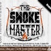 The Smoke Master Vintage | SVG Cut or Print DIY Art | BBQ Pit Master ...