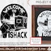 Welcome to the Shack SVG Cut or Print Diyart Ice House Winter Fishing ...
