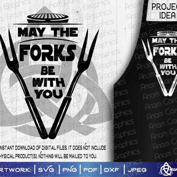 May the Forks Be With You - Etsy