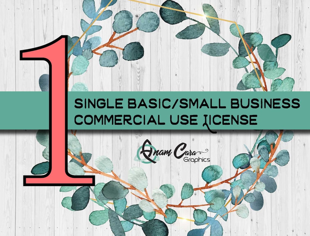 SINGLE Basic/small Business Non-exclusive Commercial Use License for ...