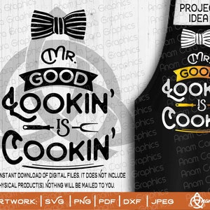 Mr. Good Lookin' is Cookin' Cutorprint DIY Art Funny Sarcastic Smoke ...