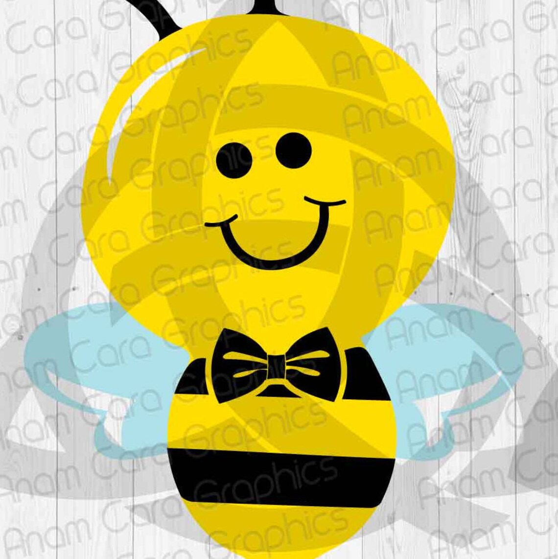 Boy and Girl Bee Art SVG Cut or Printart Cute Adorable | Etsy